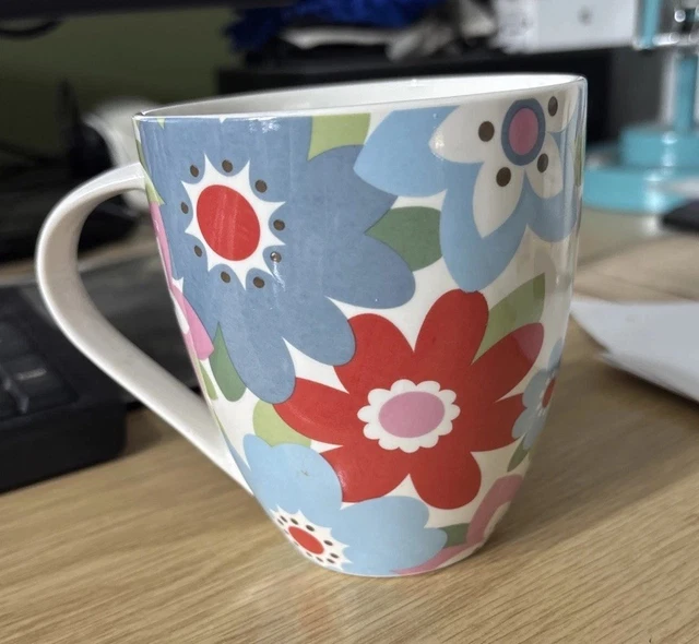 CATH KIDSTON FLORAL Bone China Mug By Queens £5.92 - PicClick UK