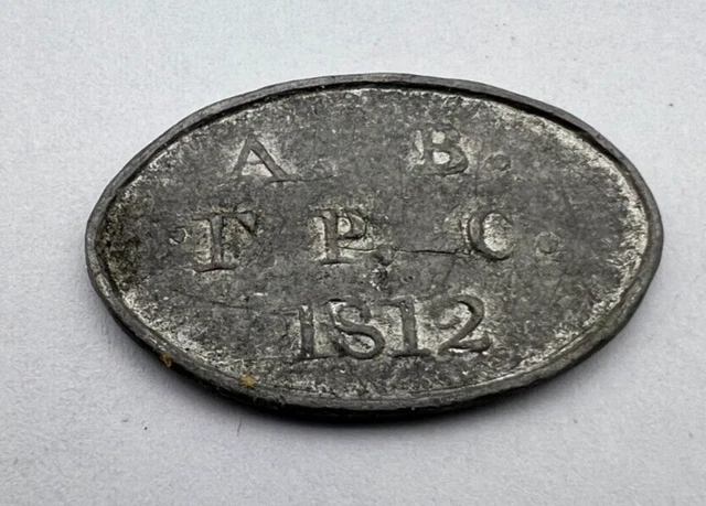 ANTIQUE COMMUNION SCOTTISH Communion Token Tayport Fife 1812 BZ154 £30. ...