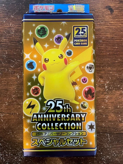 POKEMON CARD 25TH Anniversary - Special set - 4 Promo Pack SEALED ...