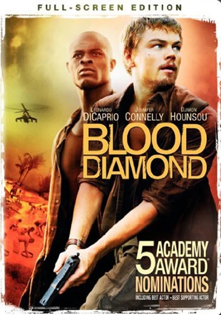 BLOOD DIAMOND DVD Leonardo DiCaprio (Region 1) 2007 Free UK P&P Fast ...