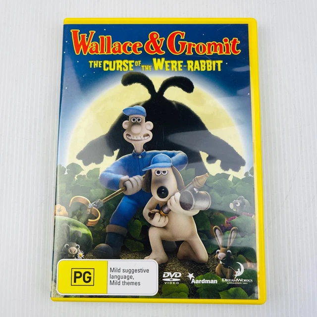 WALLACE AND GROMIT The Curse Of The Were-Rabbit (DVD, 2005) $15.00 ...