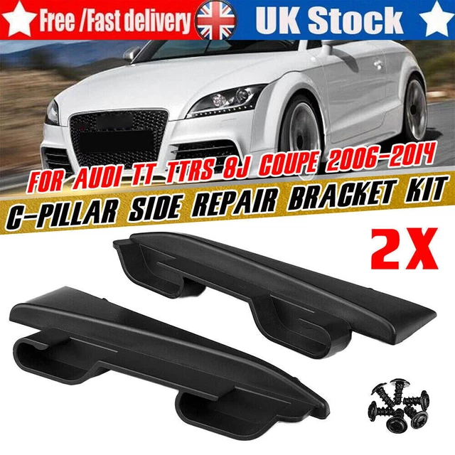 PARCEL SHELF SUPPORT Bracket Repair Kit For Audi TT TTS MK2 Coupe 06-14 ...