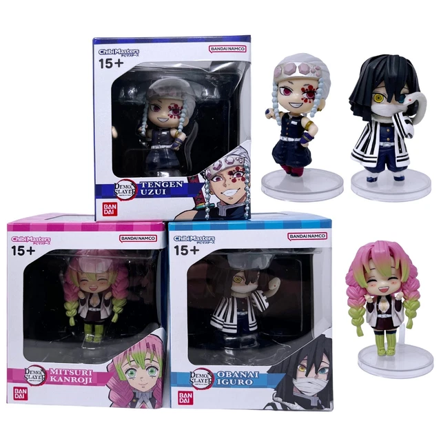 DEMON SLAYER ANIME Mini Figurine IN Vinyl Sammlerstück Bandai Chibi ...