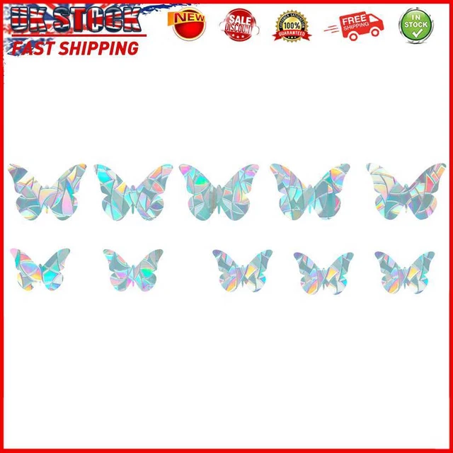 RAINBOW EFFECT PRISMS Window Stickers PVC Static Electricity Decal ...