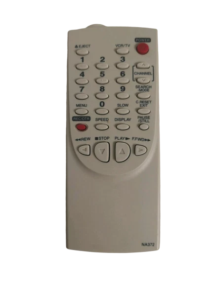 EMERSON SYLVANIA FUNAI NA372 VCR Remote Control Tested Working Clean ...