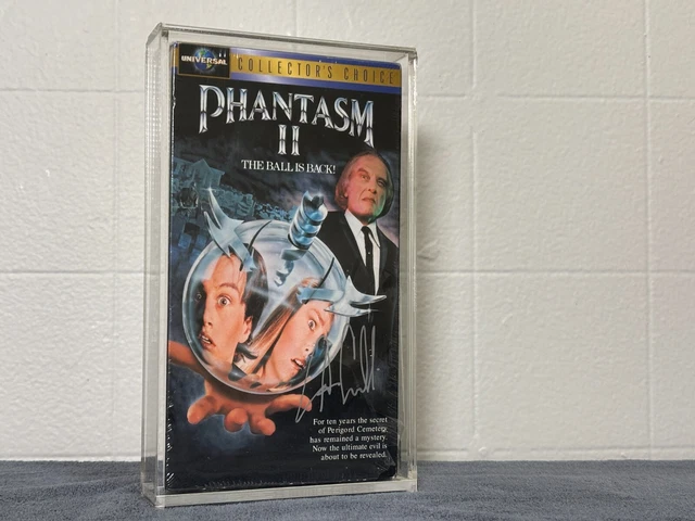 PHANTASM II (NEW/SEALED) VHS - Signed by Don Coscarelli *Autographed ...