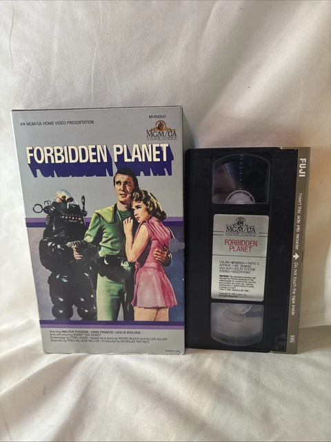 THE FORBIDDEN PLANET VHS Tape 1956 Sci Fi Classic 1983 Big Box MGM Anne Francis £17.68 - PicClick UK