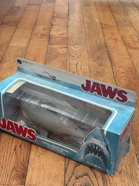 FUNKO REACTION: JAWS Great White Shark Action Figure Unpunched £109.99 ...