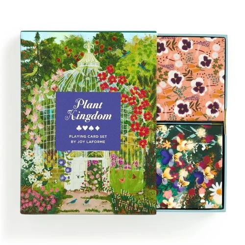 GALISON JOY LAFORME Plant Kingdom Playing Card Set (Cards) EUR 14,06 ...