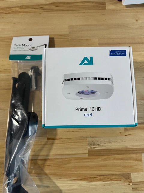 AQUAILLUMINATION AI HYDRA Prime 16HD LED Reef Aquarium Light W/ Mount ...