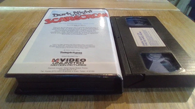 DARK NIGHT OF The Scarecrow Pre-Cert Uk Pal Vhs Big Box Video 1981 ...