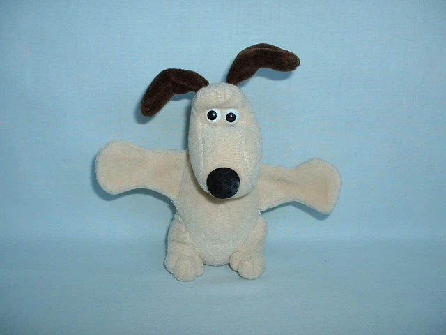 WALLACE THE GROMIT Vintage 1989 Finger Puppet Soft Plush Toy (BORN TO ...