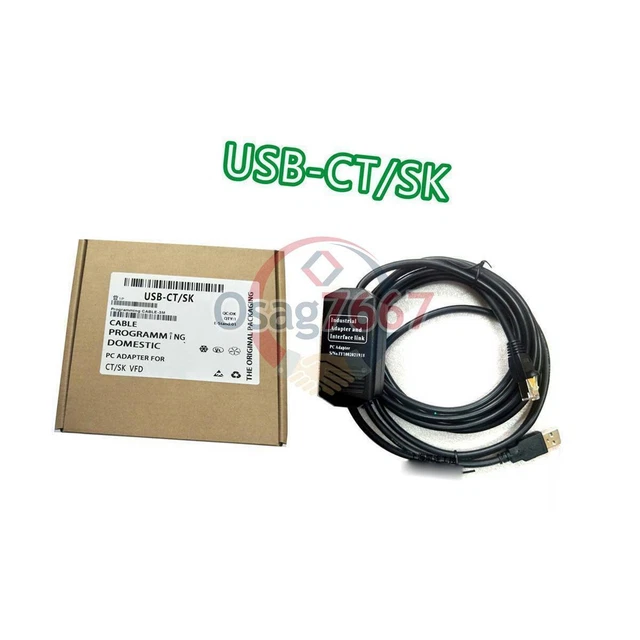 ONE USB-CT/SK PROGRAMMING Cable FOR EMERSON CT SK Inverter New EUR 117 ...