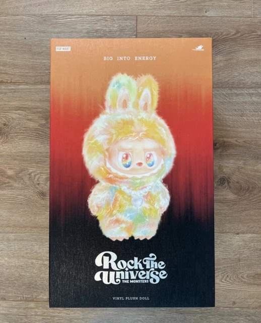 POP MART LABUBU THE MONSTERS Big into Energy ROCK THE UNIVERSE Vinyl ...