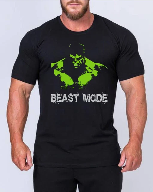HULK GYM T shirt Casual Bodybuilding Wear Training Workout top Beast ...