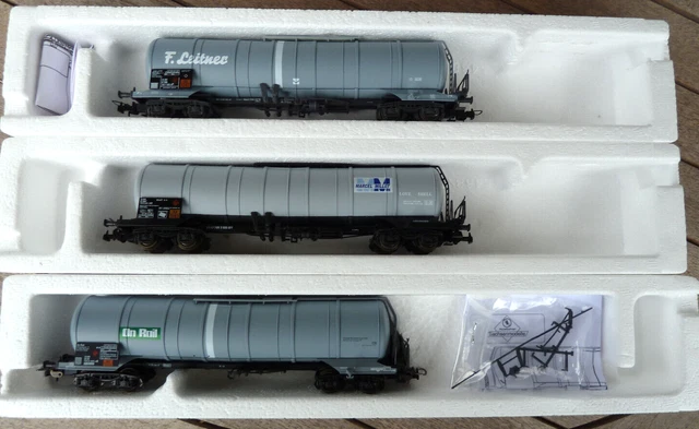 SACHSENMODELLE 16200-16274-16262 H0 -Knickkesselwagen Ep.V NEU/OVP EUR ...