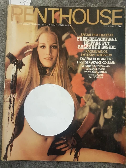 PENTHOUSE MAGAZIN VOL.7 Nr. 9 (1972) Diana Van Derenter, Raquel Welch, Lynn Carey EUR 5,84 ...