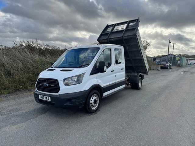 FORD TRANSIT 2.0 350 EcoBlue Crew cab tipper 5dr Diesel Manual RWD ...