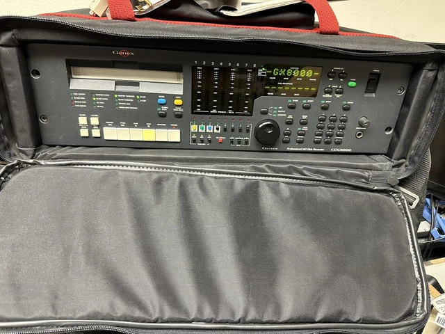 GENEX GX8000 REGISTRATORE audio professionale con convertitore XLR AD ...