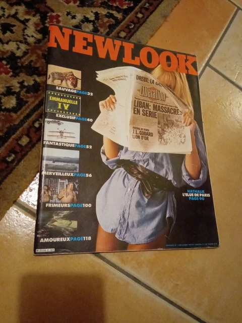 REVUE DE CHARME New look. Numero 3 de octobre 1983 - Bon état - charme ...