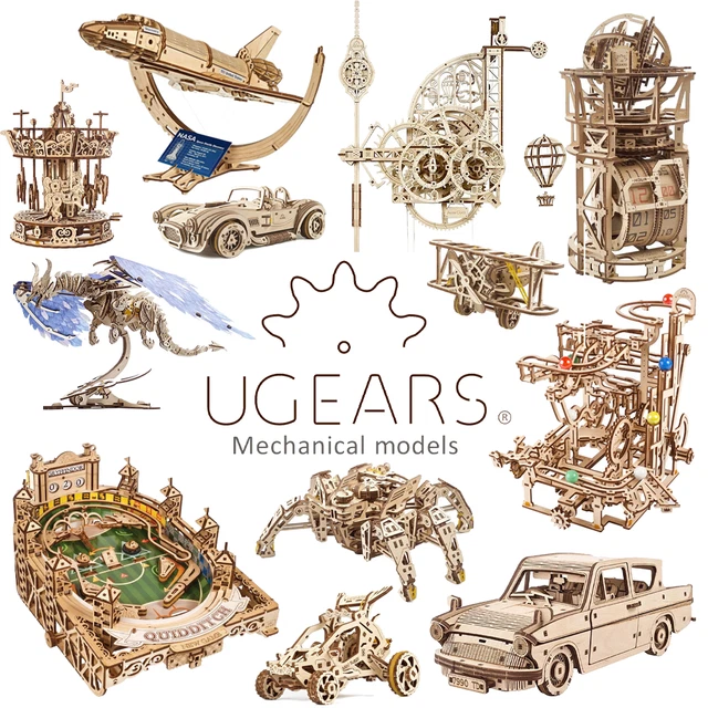 UGEARS MECHANICAL WOODEN Model Kits - WHOLE RANGE! £46.75 - PicClick UK