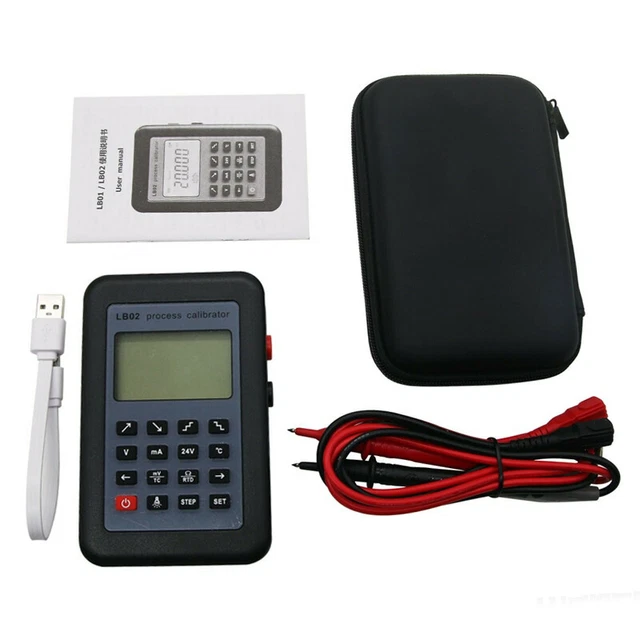 CALIBRADOR DE PROCESO LB02 resistencia LCD voltímetro fuente generador de señal EUR 153,46 ...