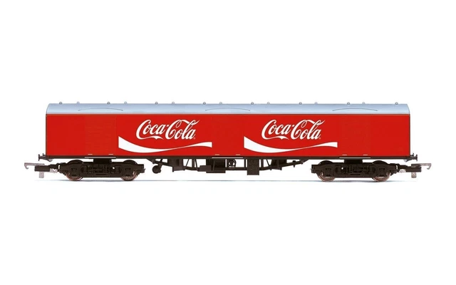 HORNBY R40347 COCA-COLA Super GUV Bogie Wagon General Utility Van Coke ...