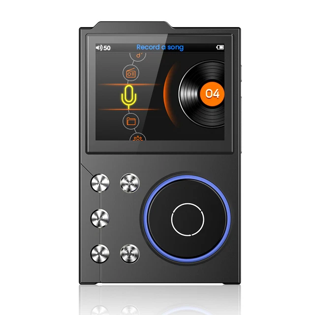 HIFI MP3 PLAYER Bluetooth Lossless DSD High Resolution Digital Audio ...