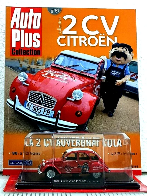 AUTOPLUS 1/43 CITROEN 2Cv Auvergnat Cola + Livret N°61 EUR 19,95 ...