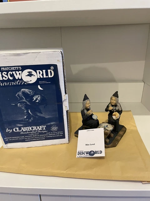 DW162 MISS LEVEL Clarecraft Discworld Pratchett Tiffany £355.51 ...