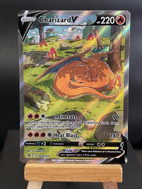 POKEMON CARD CHARIZARD V SWSH260 Charizard Ultra Premium Collection ...