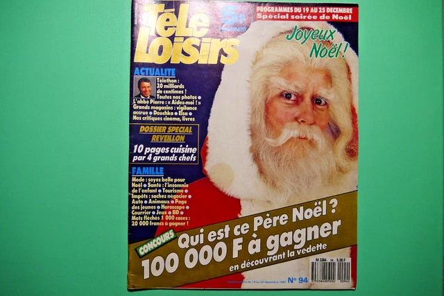 TÉLÉ LOISIRS N° 94 , 1987 , Joyeux noel , Doucka , EUR 10,00 - PicClick FR