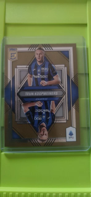TEUN KOOPMEINERS ATALANTA Elite Deck 9/10 Gold Rare Donruss Elite Serie ...