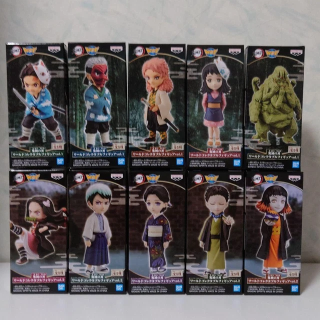 DEMON SLAYER KIMETSU No Yaiba Figure Tanjiro Nezuko set completo mai aperto Y... EUR 144,82 ...