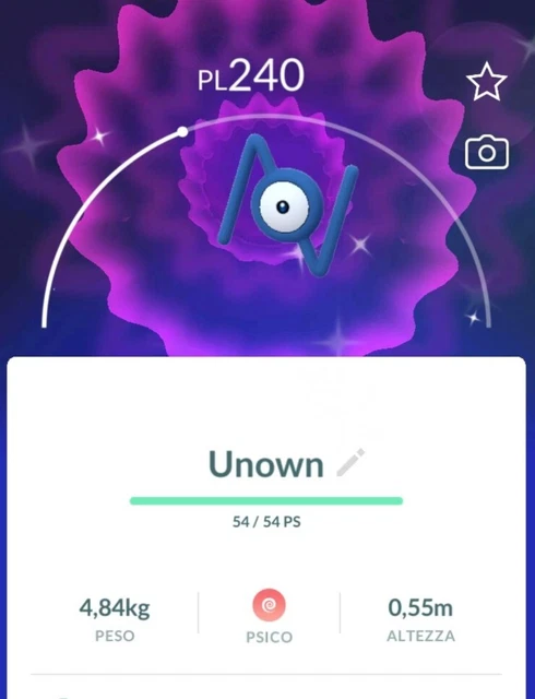 POKEMON GO SHINY Unown N !!! £29.22 - PicClick UK