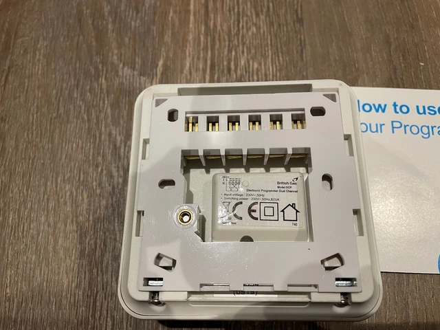 BRITISH GAS DCP Dual Channel Programmer £12.00 - PicClick UK