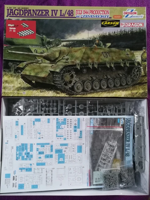 JAGDPANZER IV L 48 mit Zimmerit 6369 Dragon Tiger EUR 35,00 - PicClick DE