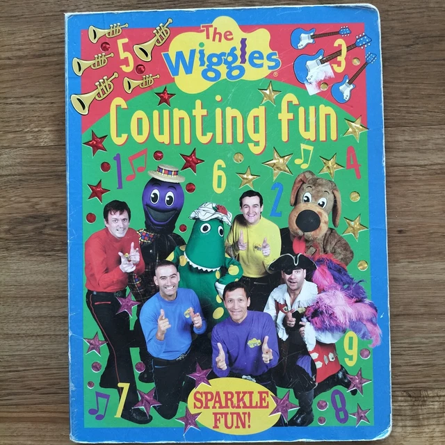 THE WIGGLES BOOK Bundle X 4, Original Wiggles, Big Red Car, Emma Wiggle ...