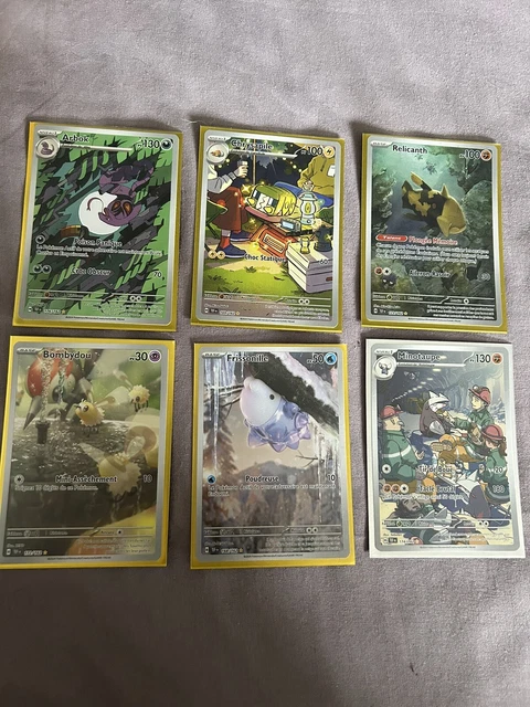 LOT CARTE POKÉMON 6 AR EV5 Forces Temporelles EUR 2,50 - PicClick FR