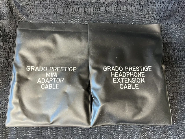 GRADO PRESTIGE HEADPHONE EXTENSION CABLE & MINI ADAPTOR CABLE (both ...