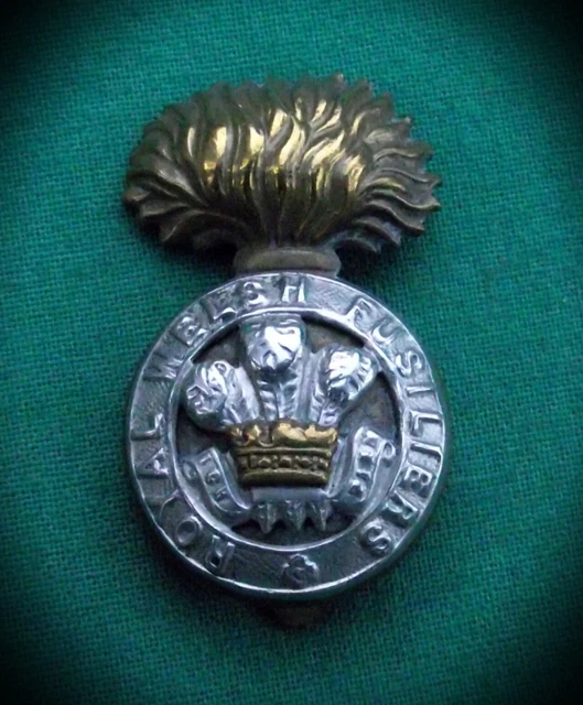 WW1 ROYAL WELSH Fusiliers "RWF" ~ 100% Genuine British Army Military ...