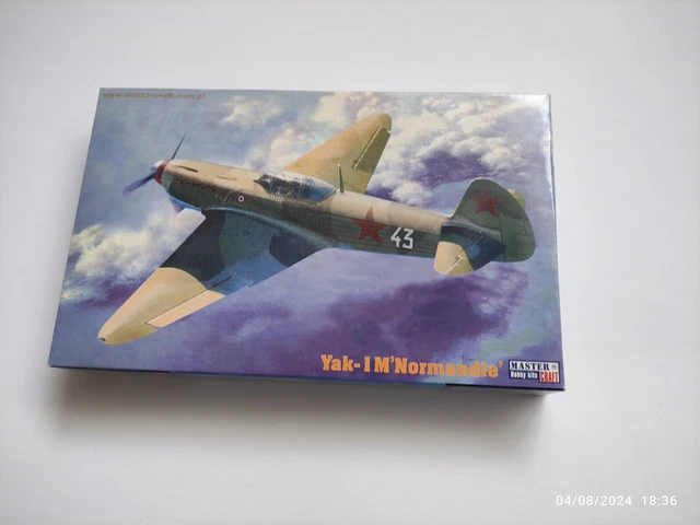 MAQUETTE YAKOVLEV YAK-1M "Normandie" Mastercraft 1/72 EUR 4,00 ...