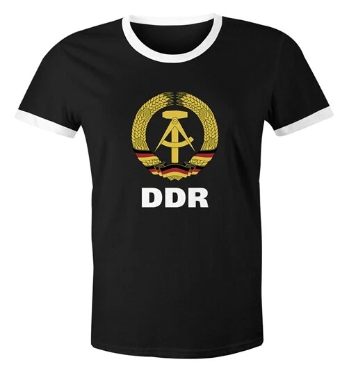 HERREN WM-SHIRT DDR Fan Nostalgie Retro Moonworks® EUR 20,90 - PicClick DE