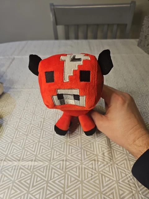 MINECRAFT MOOSHROOM COW Plush Mojang 2014 Soft Toy | 6" Red £9.99 ...