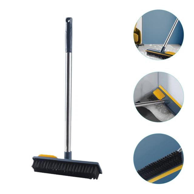 VACUUM SPLASH SQUEEGEE Brush Broom Telescopic Deck and Scraper £27.39 ...