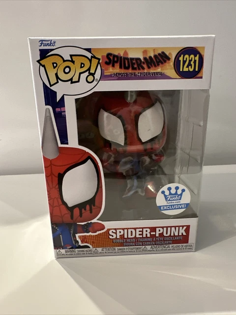 SPIDER-PUNK FUNKO POP! #1231 Spider-Man Across the Spiderverse Marvel ...
