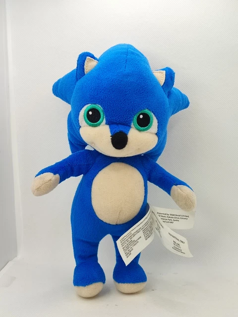 SEGA BABY SONIC the Hedgehog Movie Soft Plush Toy - Jakks Pacific 2020 ...
