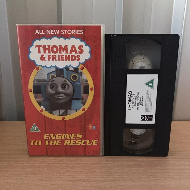 THOMAS THE TANK Engine And Friends - Vhs Video - Engines To The Rescue ...