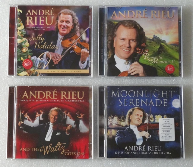 ANDRE RIEU 2-DISC Set Decca CD/DVD Bundle x 4 - See Full List Below EUR ...