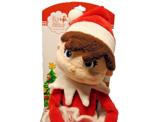 THE ELF ON The Shelf: Plushee Pal White Skin Blue Eyed Boy New in Box ...